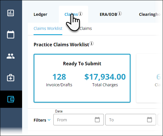 Managing the Claims Worklist – Hiding and Showing Claims